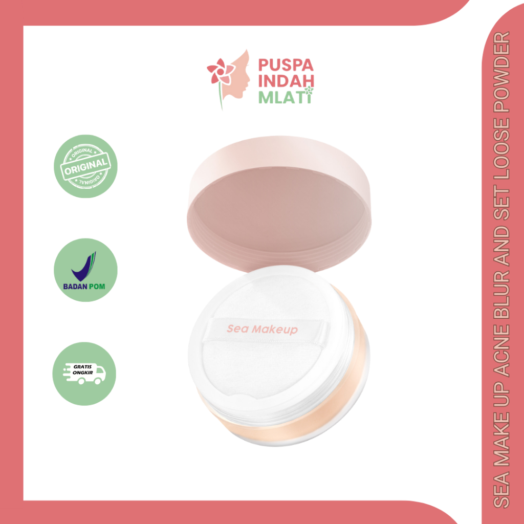 SEA MAKE UP ACNE BLUR AND SET LOOSE POWDER | Shopee Malaysia