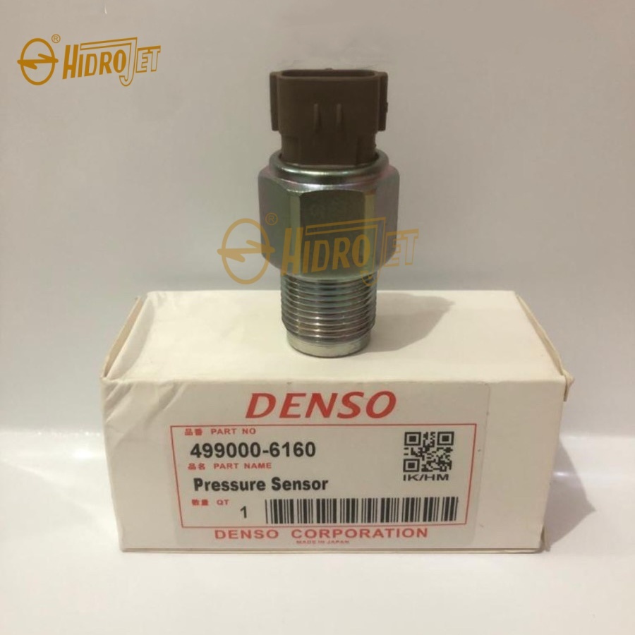 499000-6160 Sensor Pressure Common Rail Isuzu Nissan 4HK1 6HK1 DENSO ...