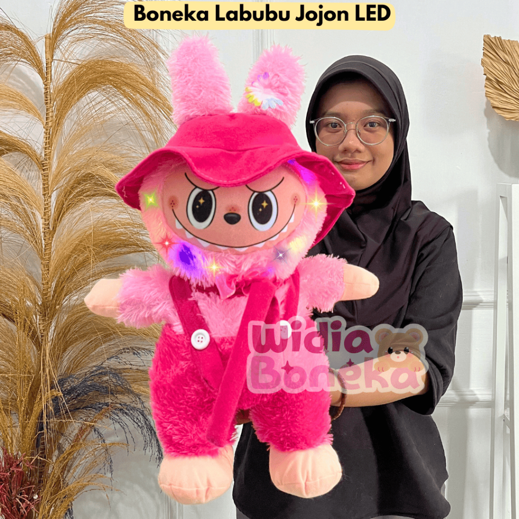 Labubu Jojon Doll Equipped with 55cm LED Lights | Shopee Malaysia