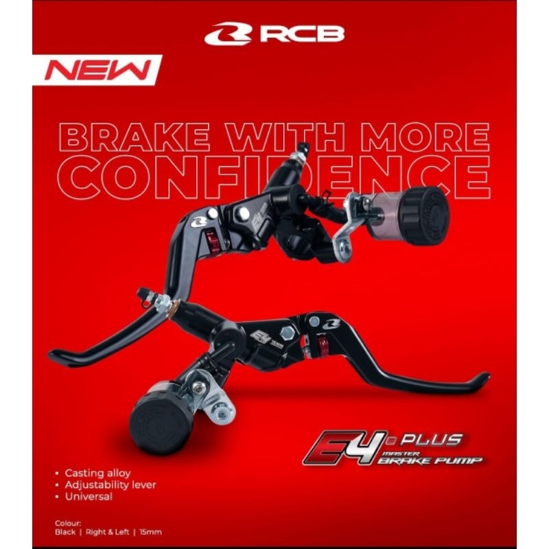 Original rcb E4 plus left and right brake Master | Shopee Malaysia