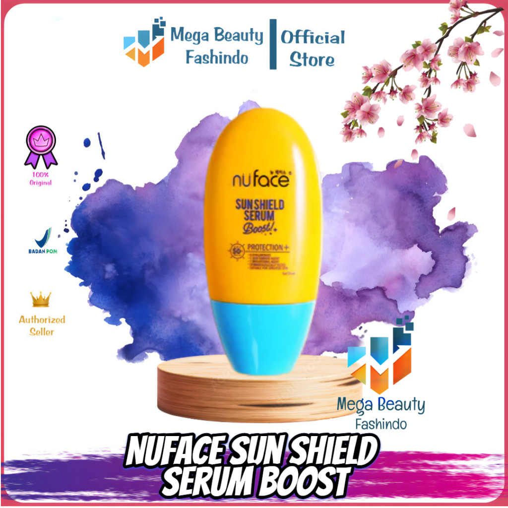 Nuface Sun Shield Serum BOOST Protection SPF 50+ PA++++ 50ml (Sunscreen ...