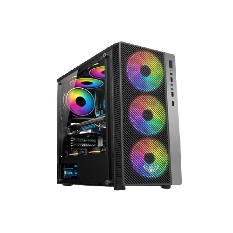 Power Up Casing RAPTOR SENTINEL ATX Gaming Case | Shopee Malaysia