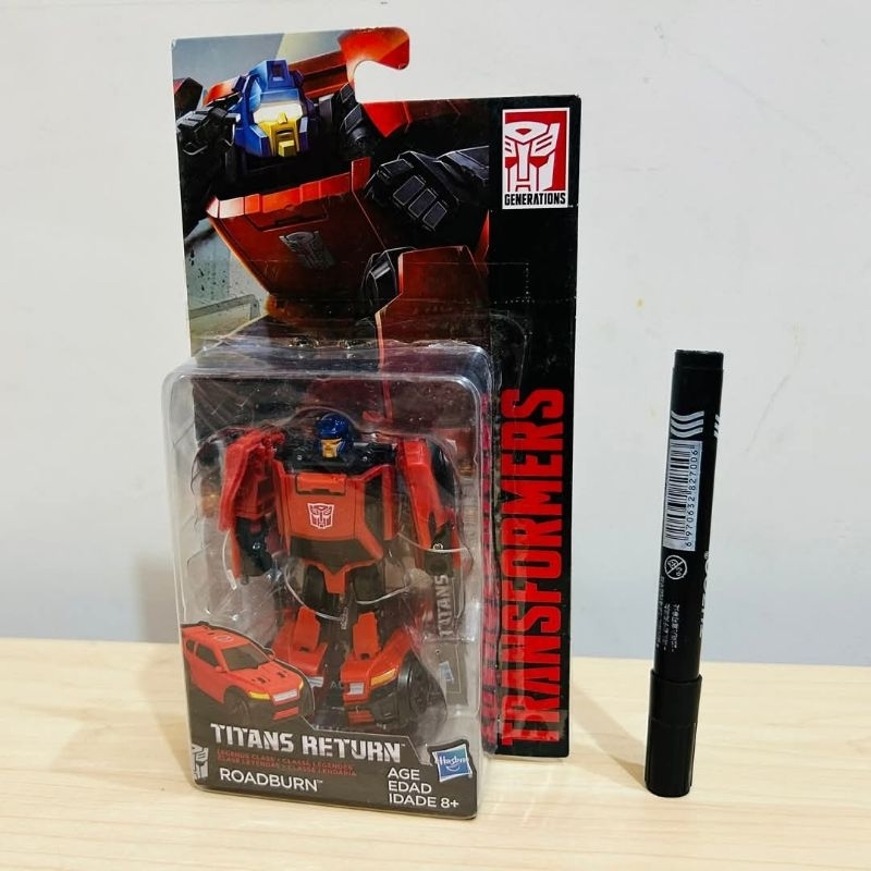 Transformers power primes roadburnby hasbro about 3.75 inches tall ...