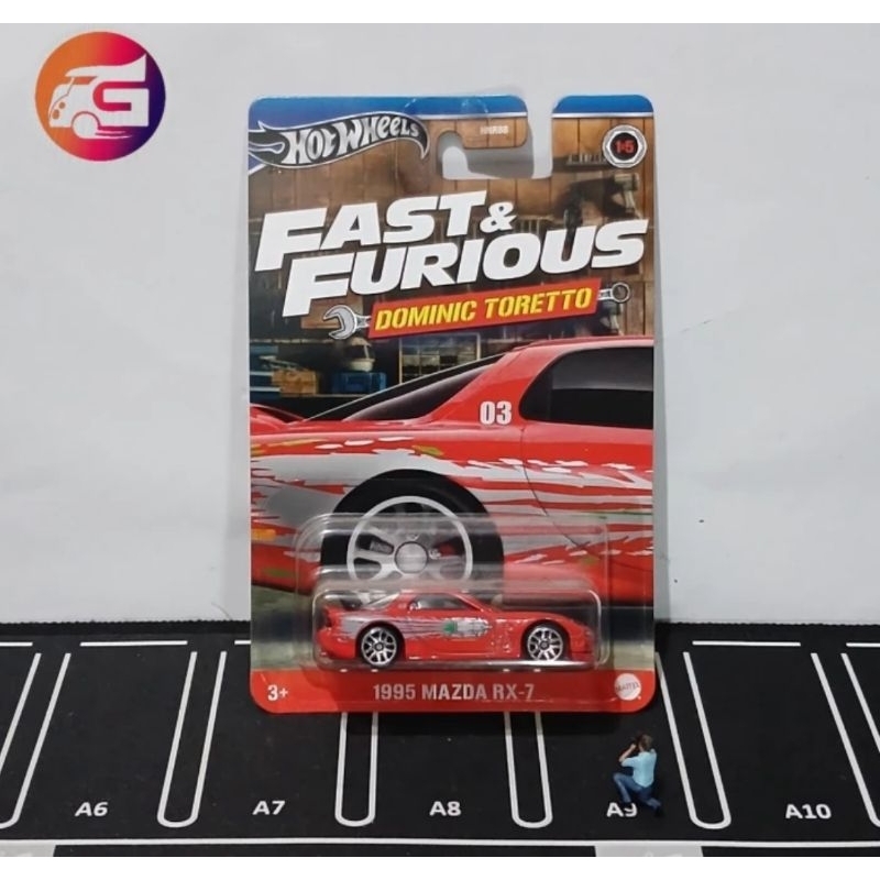MERAH Hot wheels mazda RX-7 red fast furry dom toretto | Shopee Malaysia