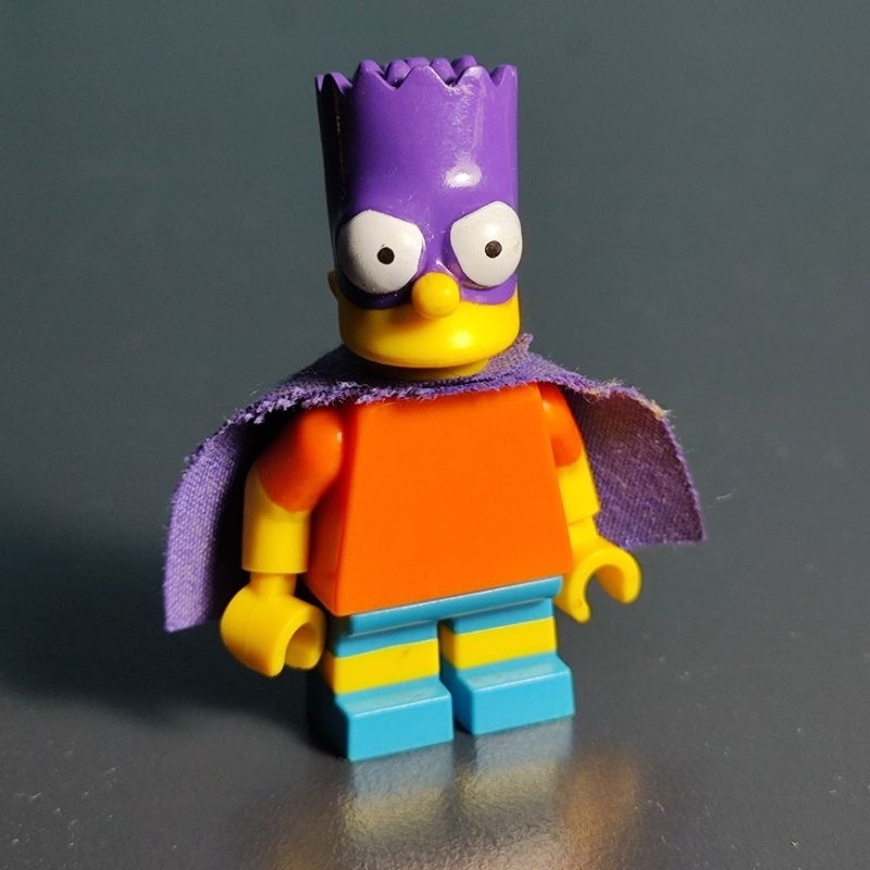 Used Lego Minifigure Original The Simpsons Bartman | Shopee Malaysia