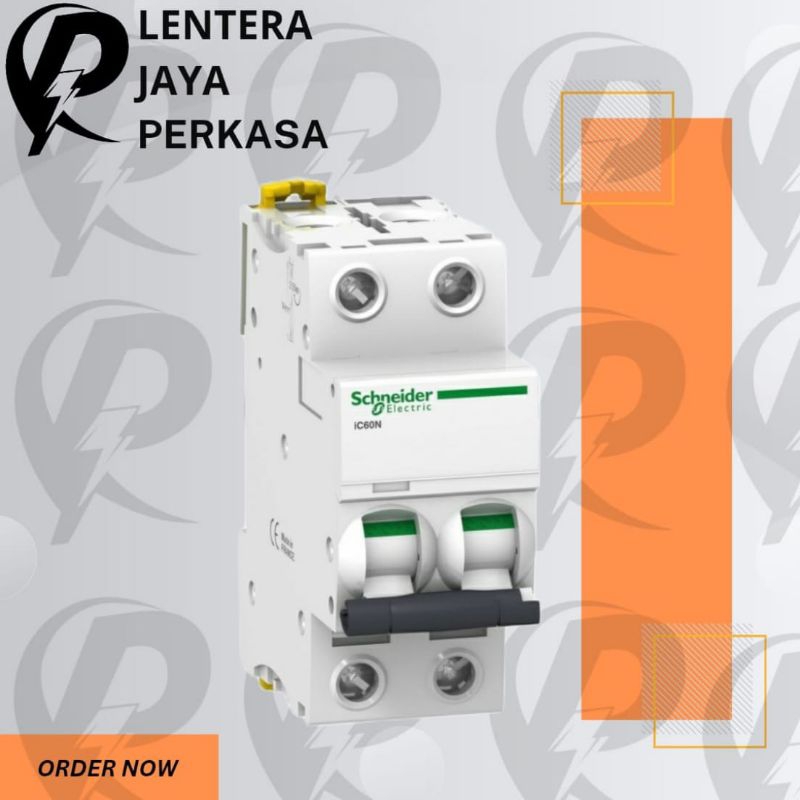 MCB Schneider IC60N 6KA 2 Phase 2A 4A 6A 10A 16A 20A 25A 32A 40A 50A 63A Original | Shopee Malaysia
