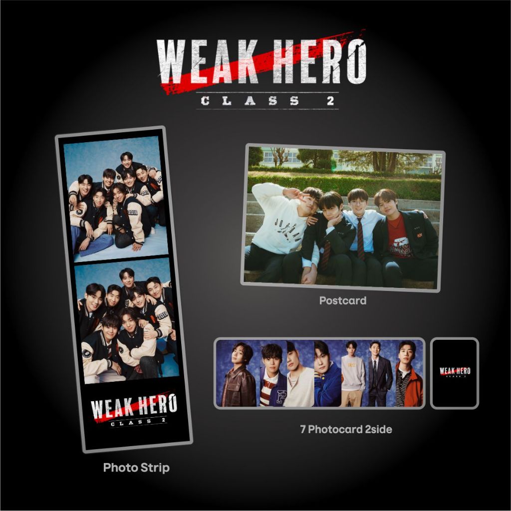 WEAK HERO CLASS 2 / FANKIT SET KDRAMA / PARK JIHOON / RYEOUN / LEE ...