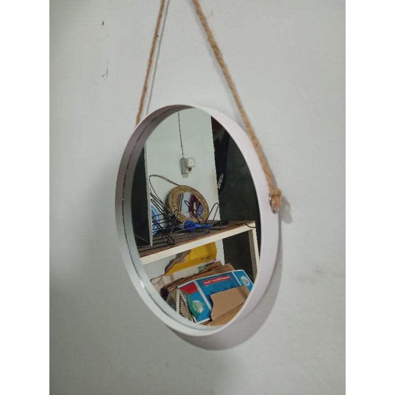 AESTHETIC LIST EDGING MIRROR D 25CM / MIRROR LIST PVC 25CM | Shopee ...