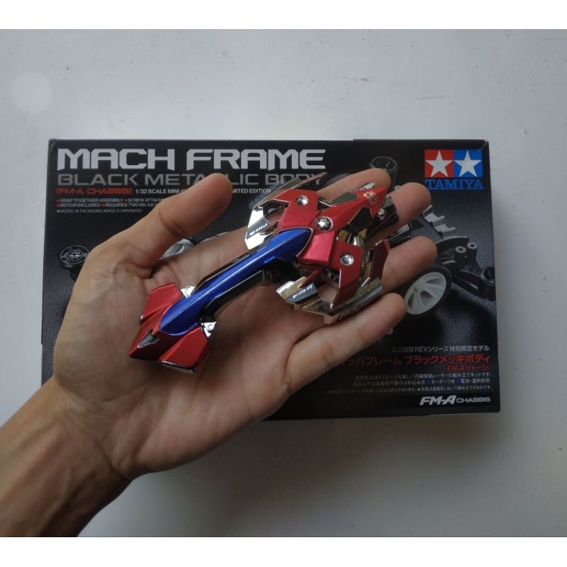 Body Tamiya Mach Frame Black Metallic - FM A Chassis - FMA | Shopee ...