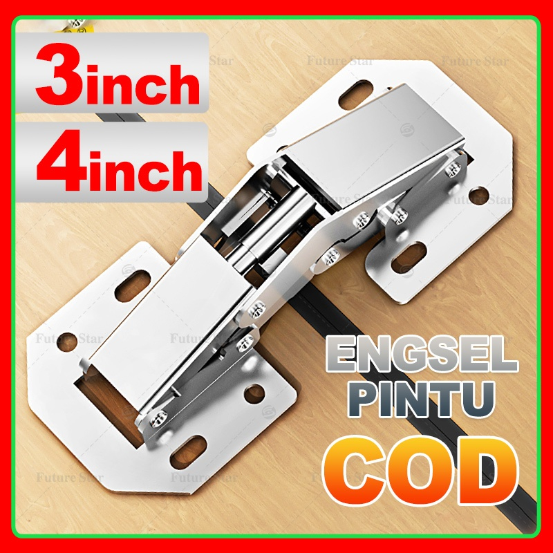 4 Inch Frog Spoon Hinges Without Damage 90 Degrees Hidden Frog Hinges ...