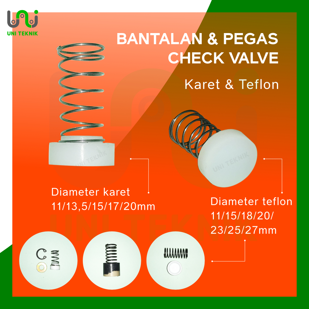 Rubber-teflon Pads and springs / seal Pads Spring Set / air compressor ...