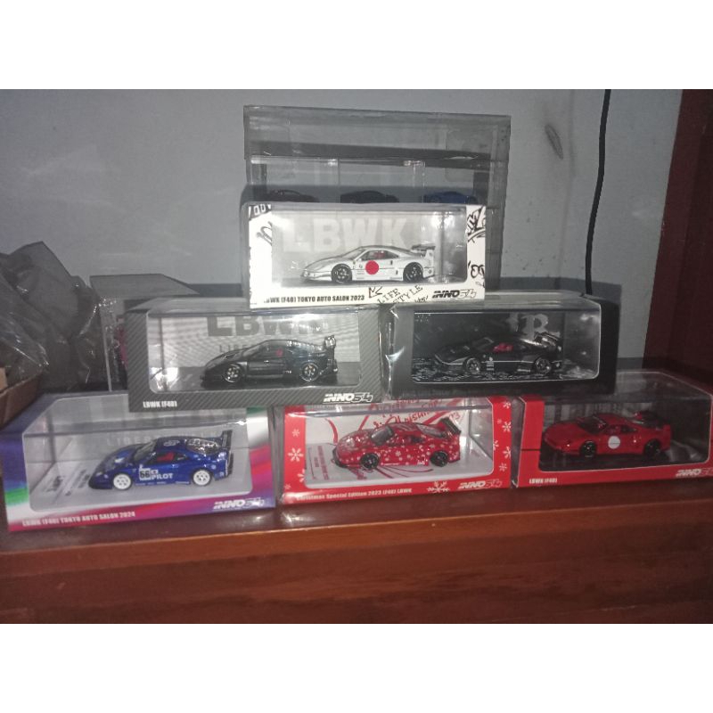 Inno64 Ferrari f40 lbwk pilot auto salon perpcs | Shopee Malaysia