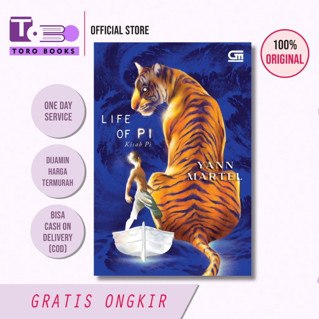 The Story of Pi (Life of Pi) - Yann Martel | Shopee Malaysia