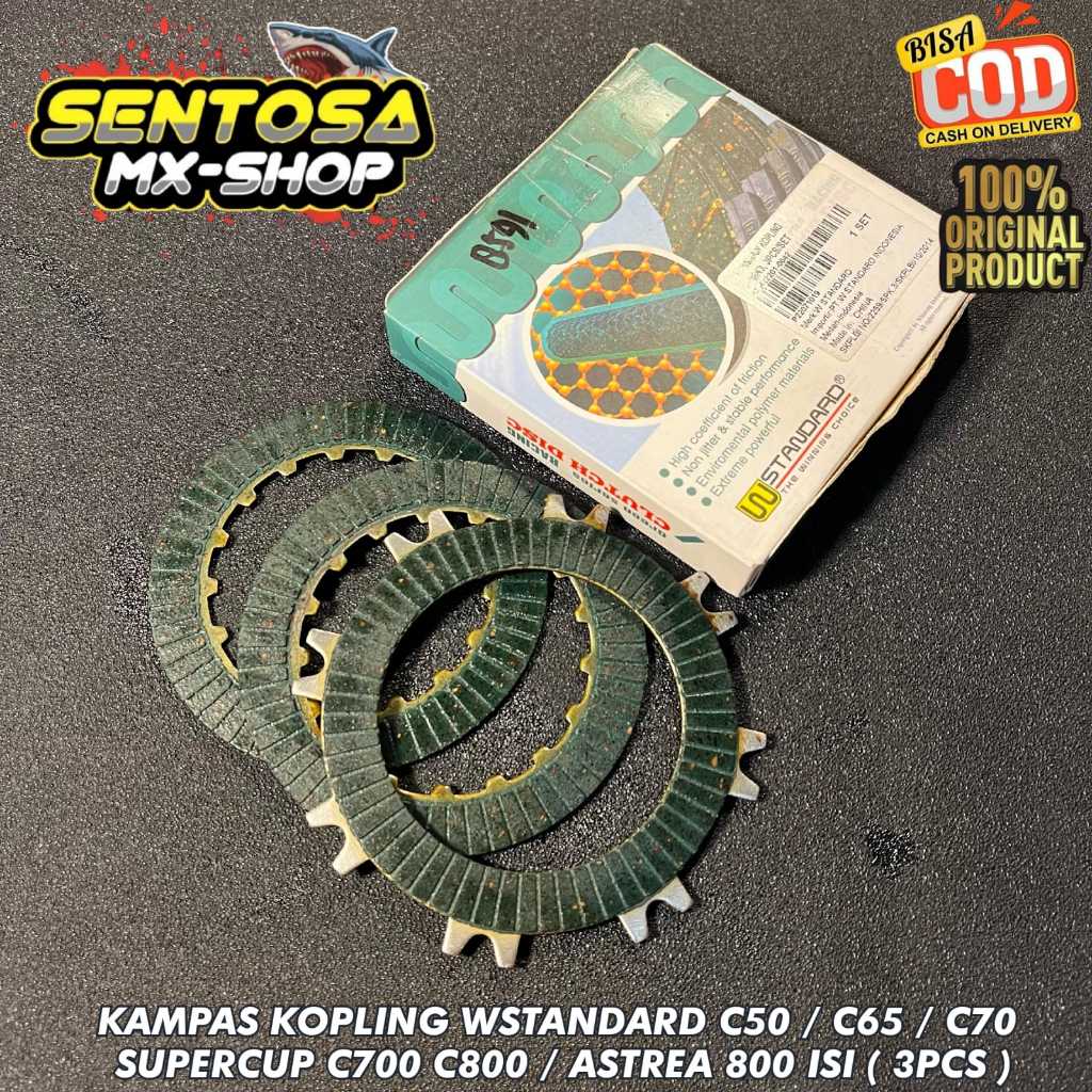[ WSTANDARD ] KLOS FABRIC / CLUTCH PLATE CAMP C70 / C50 / C65 ...