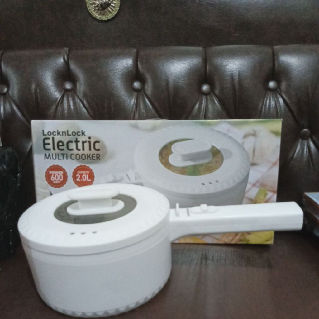 LocknLock Multi Cooker Electric Pot 2 L 600 watt | Shopee Malaysia