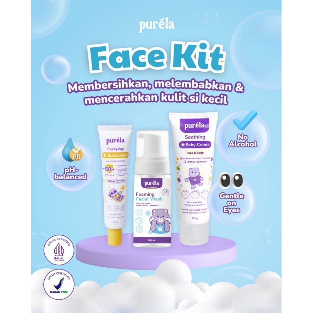 Purela Official Kalimantan By Dr Shindy - Purela Face Kit ( Foaming ...