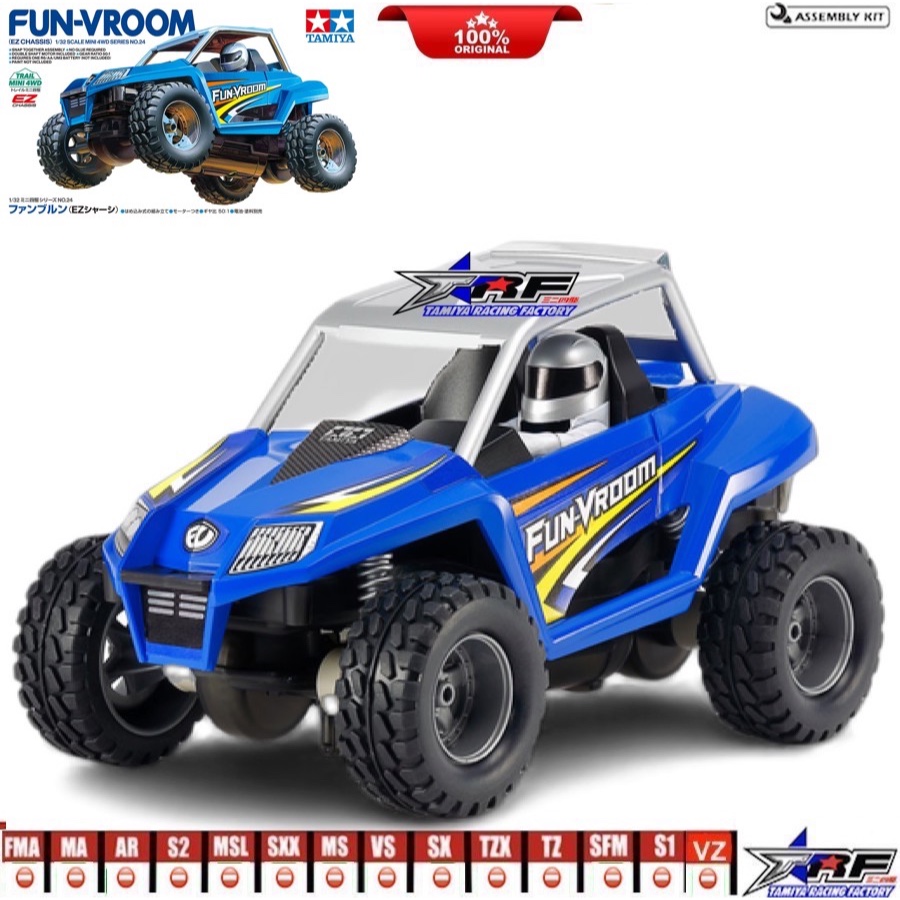 19024 - TAMIYA FUN-VROOM (EZ CHASSIS) | Shopee Malaysia