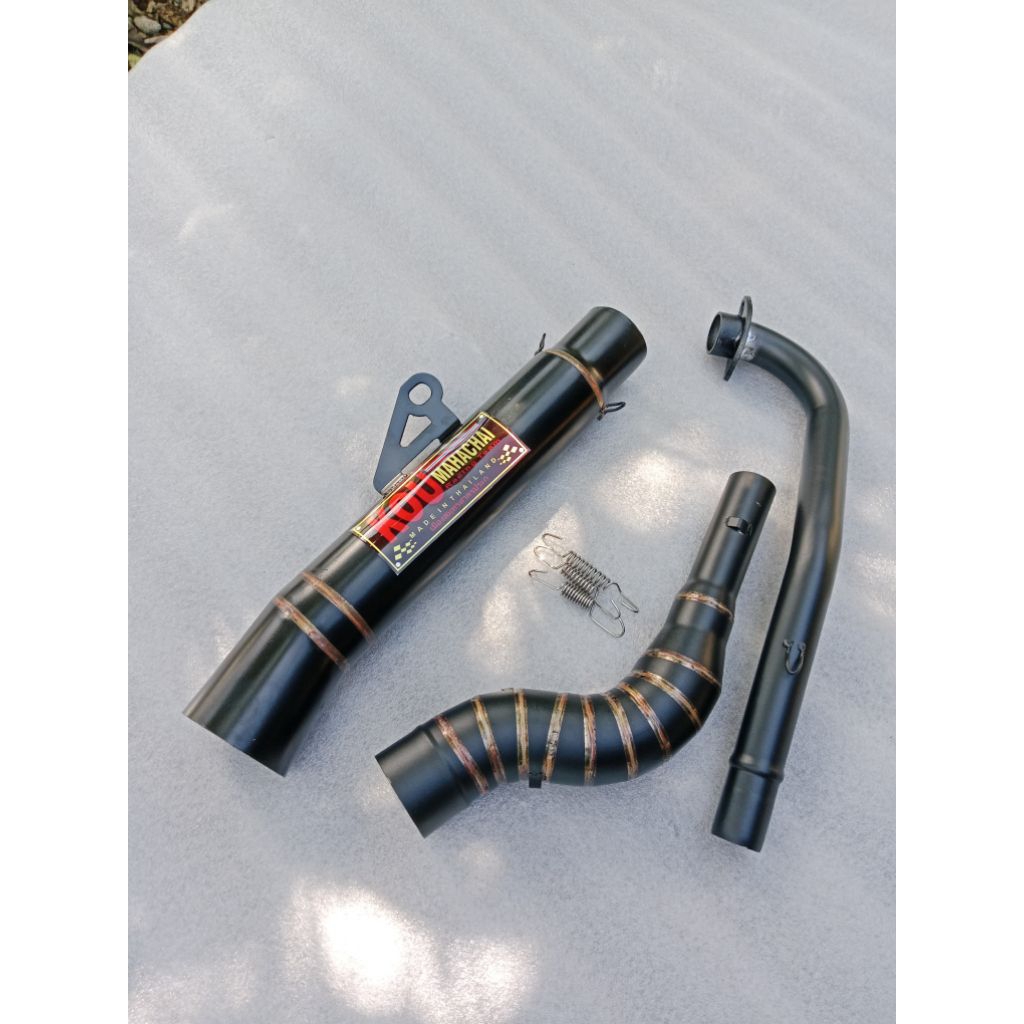 KOU Mahacai 1set Canister big elbow 51mm open specs exhaust Pipe for ...
