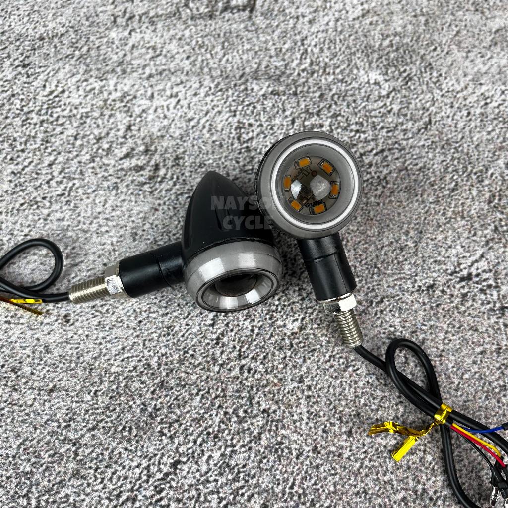 3 in 1 LED Turn Signal Light Stop Lamp 12965 Motorcycle W175 XSR 155 MT ...