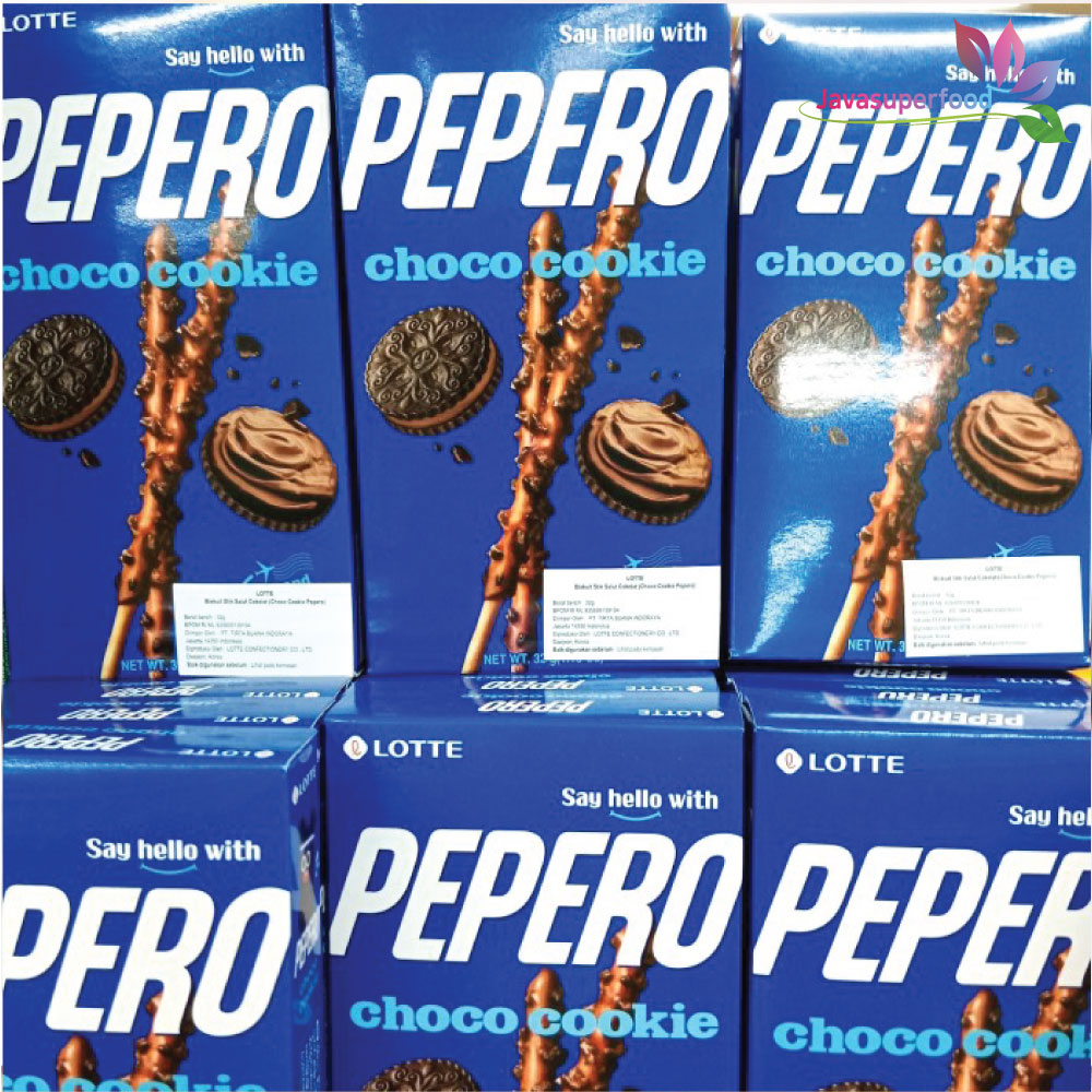 Lotte Choco Cookie Pepero 32g/Chocolate Biscuits Original Korean ...