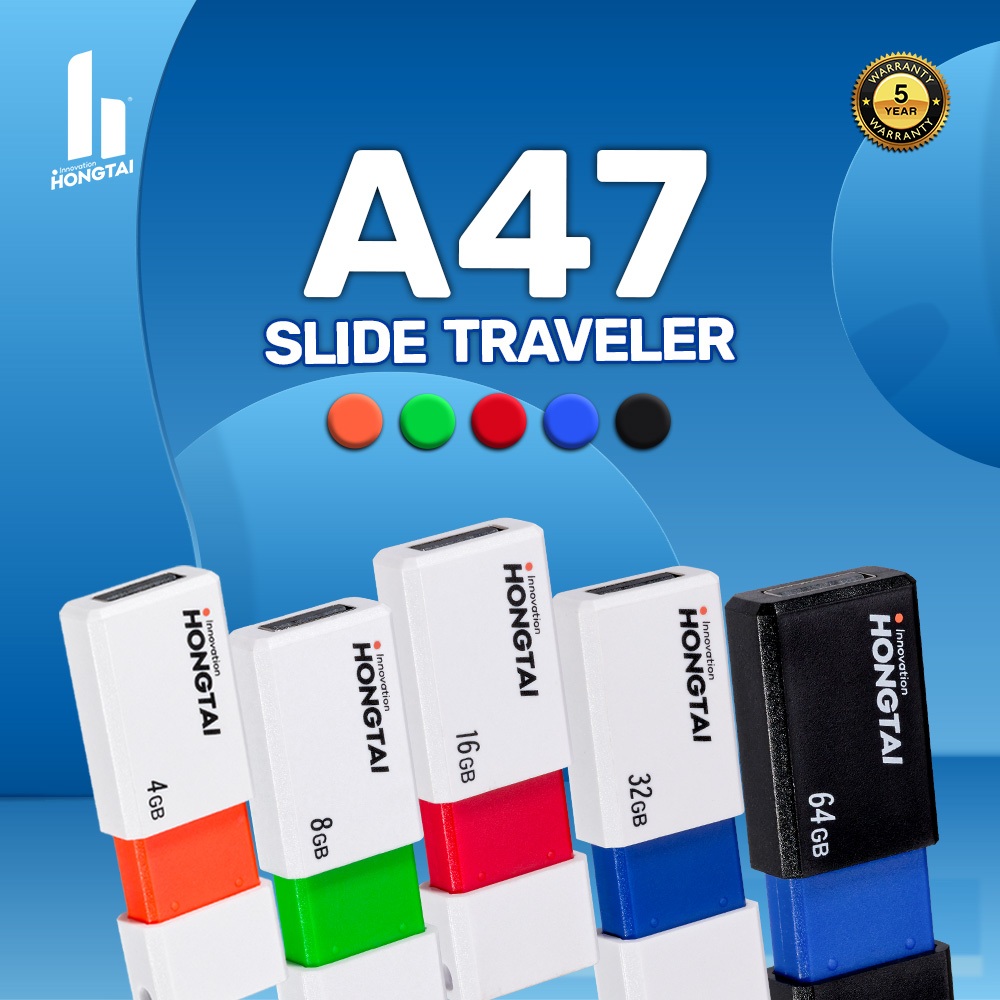 HONGTAI Slide Traveler A47 Flashdisk School USB Flashdrive 100% Original 4GB/8GB/16GB/32GB/64GB ...