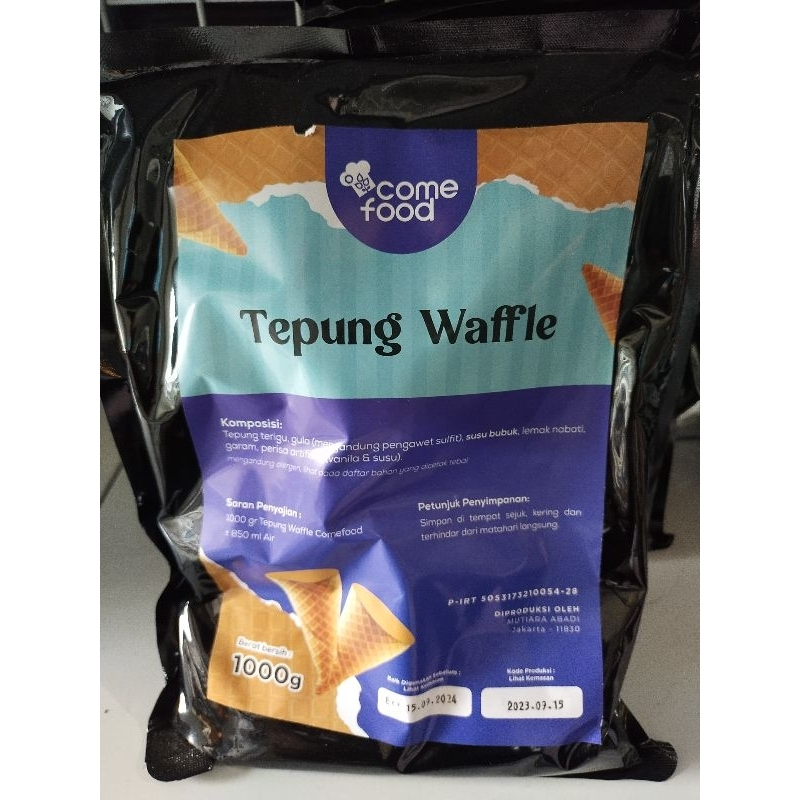 Come food waffle flour 1 kg | Shopee Malaysia