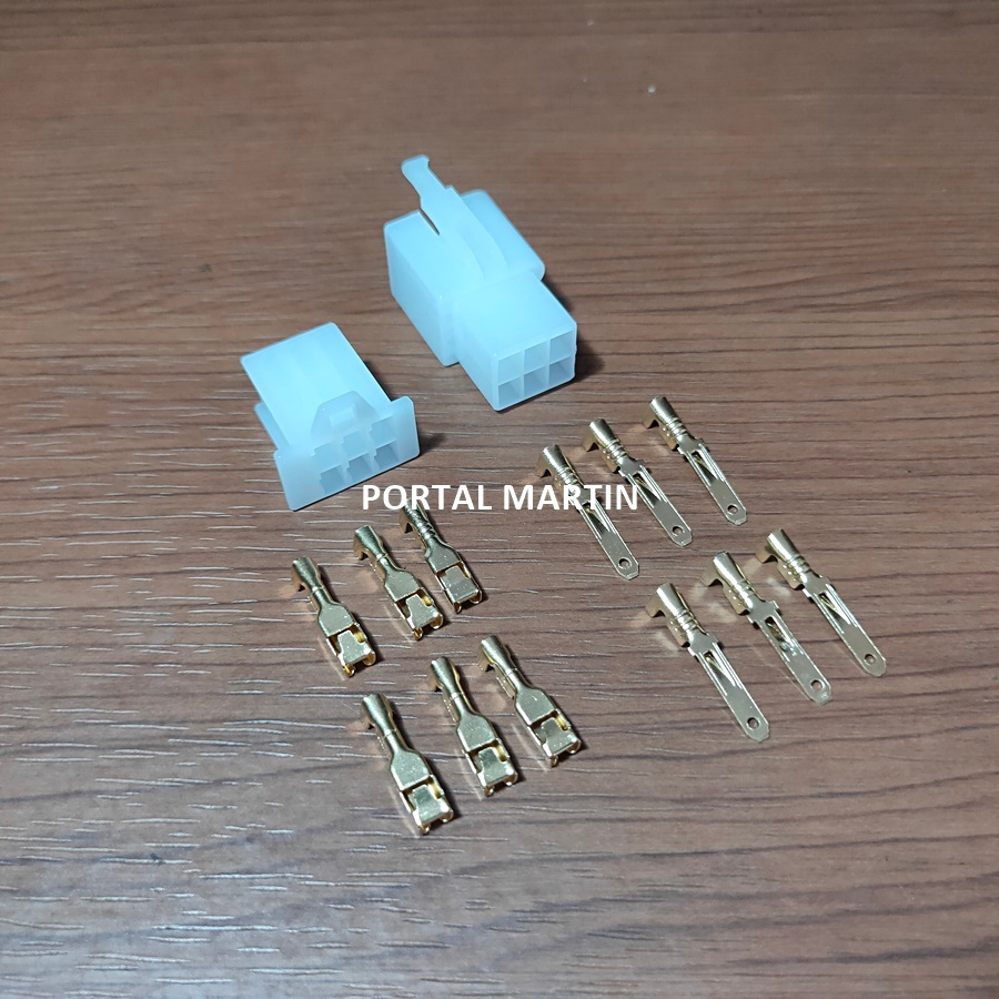 Motor Socket 6 Pin Small Skun Male Female Unit Price Small Skun Motor ...