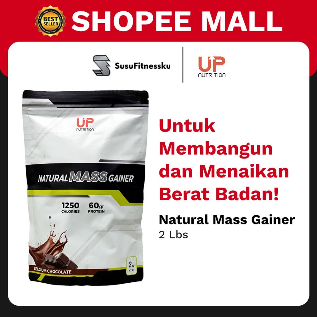 Up Nutrition Natural Mass Gainer 2lb | Shopee Malaysia