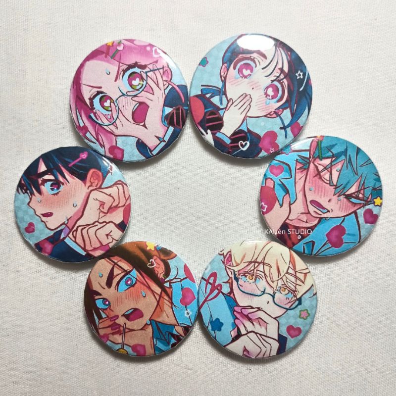 [FAN Merch] ALIEN STAGE Blushing Pin Button | Shopee Malaysia