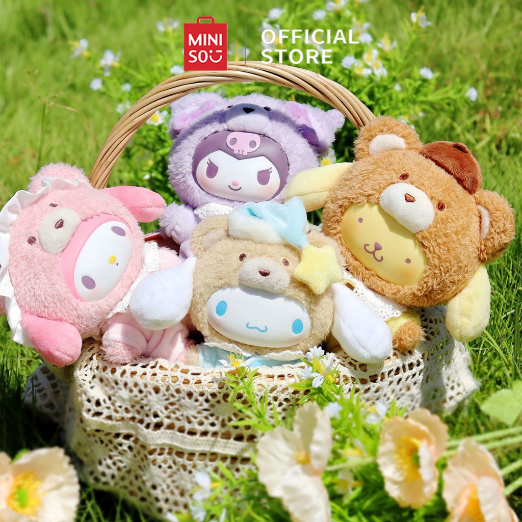 GANTUNGAN Miniso X Sanrio Character Latte Baby Bag Hanger Vinyl Face ...
