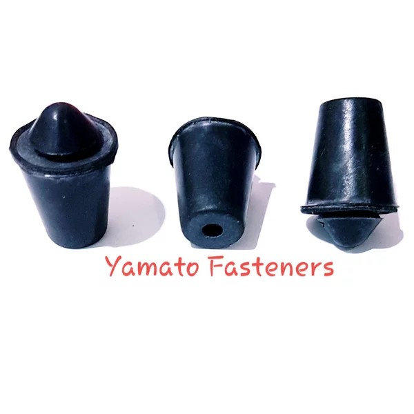 Rubber Door Stopper M10 Installation on hole 10 mm Length Whole rubber ...