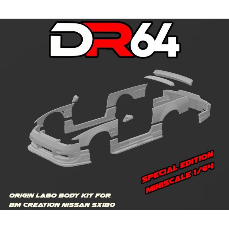 Origin Labo Body Kit for BM Creation Nissan 180SX | Shopee Malaysia