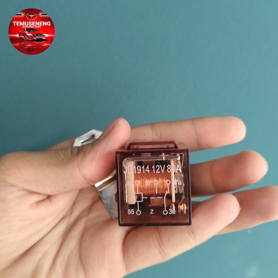 Car Motorcycle Horn Relay 12V 80A 5 Pin Foot Relay Suitable for Turn ...