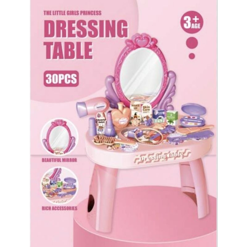 Role Play Dressing Table MakeUp Beauty Dressing Table Set | Shopee Malaysia