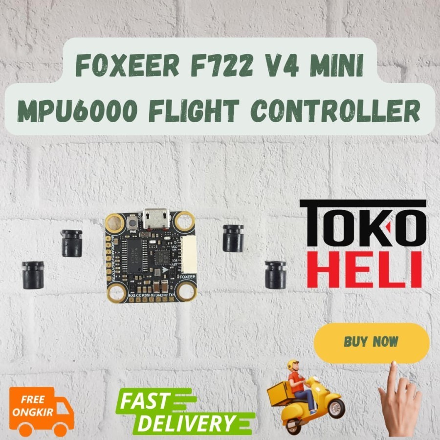 Foxeer F722 V4 Mini MPU6000 FC Flight Controller | Shopee Malaysia
