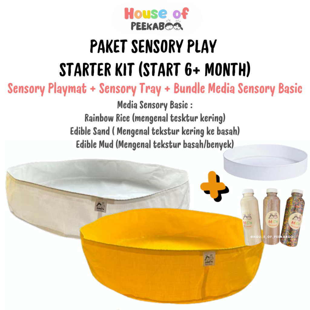 House of Peekaboo - Sensory Play Package for 6 Months Baby - Complete ...