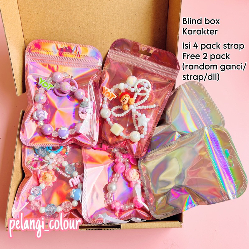 GANTUNGAN Blind Box cellphone Strap / Blind Box Phone Strap / Blind Box ...