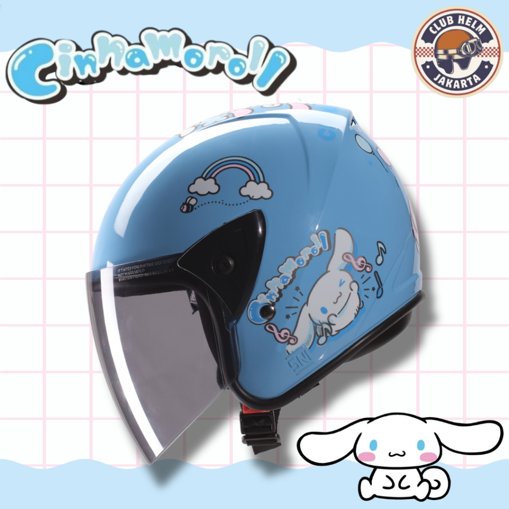 SNI Premium Children's Helmet for Teenage Girls Bogo Character ...