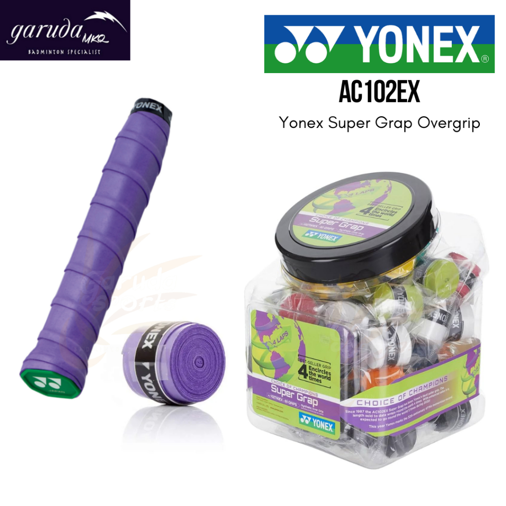 Yonex Rubber Grip AC 102 YONEX AC102 Rubber Grip YONEX AC 102EX Grip | Shopee Malaysia
