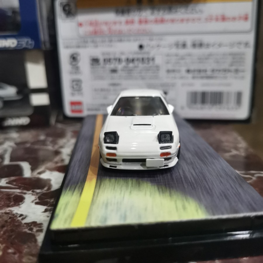 PUTIH Hobby Japan Initial D Mazda RX7 FC FC3S White White Takahashi ...