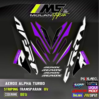 UNGU Decal Sticker Lis Transparent Simple All New Alpha Turbo 2025 Gen ...