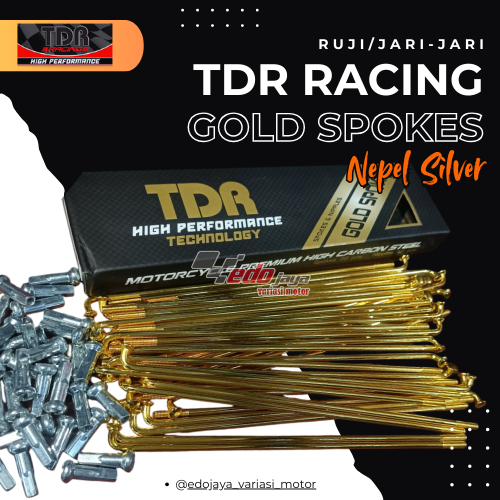 Gold Spoke Spokes / Spokes All Sizes Original TDR Racing | Shopee Malaysia