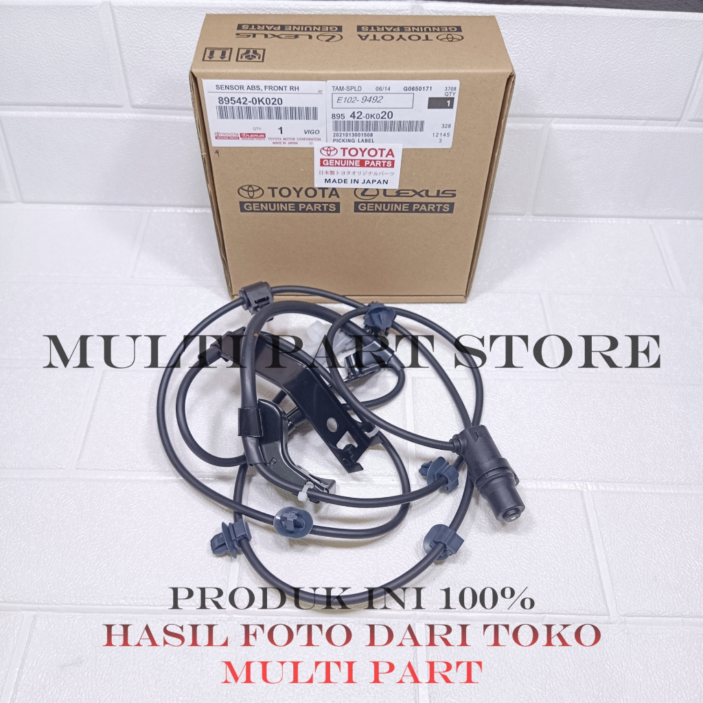 Toyota HILUX REVO RIGHT FRONT ABS SENSOR 89542-0K020 | Shopee Malaysia