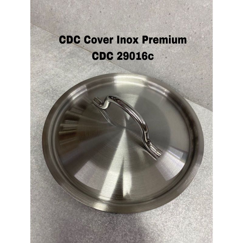 Chef de Cuisine Cover Inox Premium CDC 29016c Stainless Steel Wok Pan ...