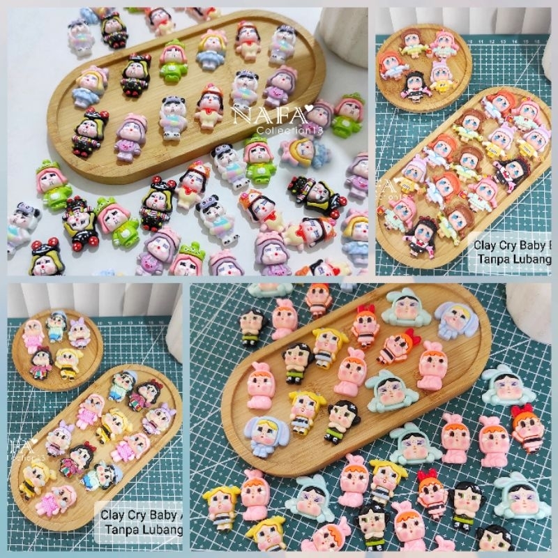 (10pcs) Cry Baby Clay Without Holes | Shopee Malaysia
