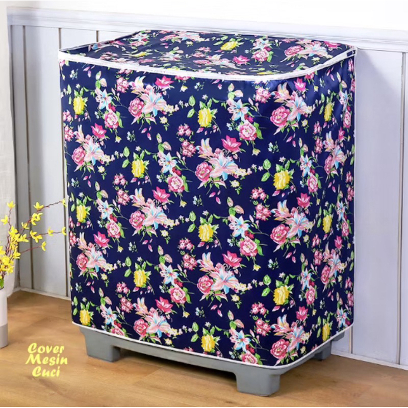 MESIN 9-15 KG Washing Machine Cover TYPE C / 2 TUBES OPEN TOP satin ...