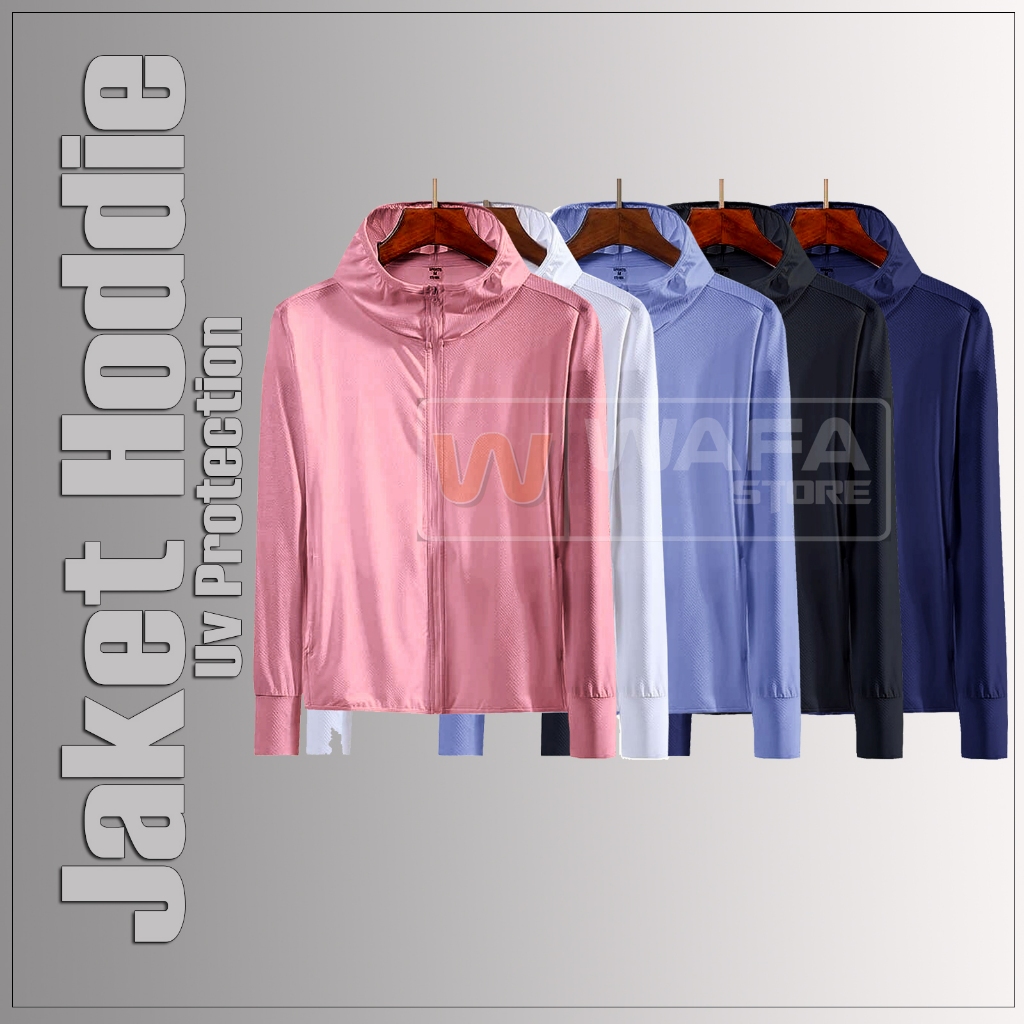 Outdoor Sports Jacket Long Sleeve Uv Protection Premium Milano Material ...