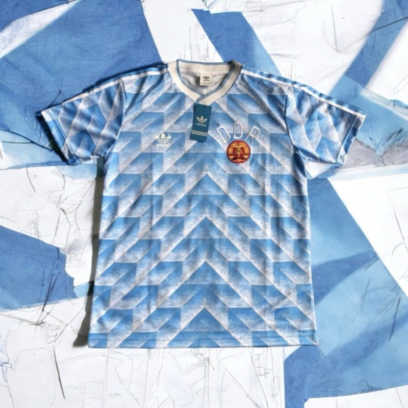 German East DDR Retro Jersey East germany 88 Classic Vintage | Shopee ...