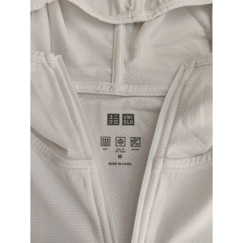 Uniqlo anti-uv running jacket, uniqlo fullzip airsm mesh uv cut jacket ...