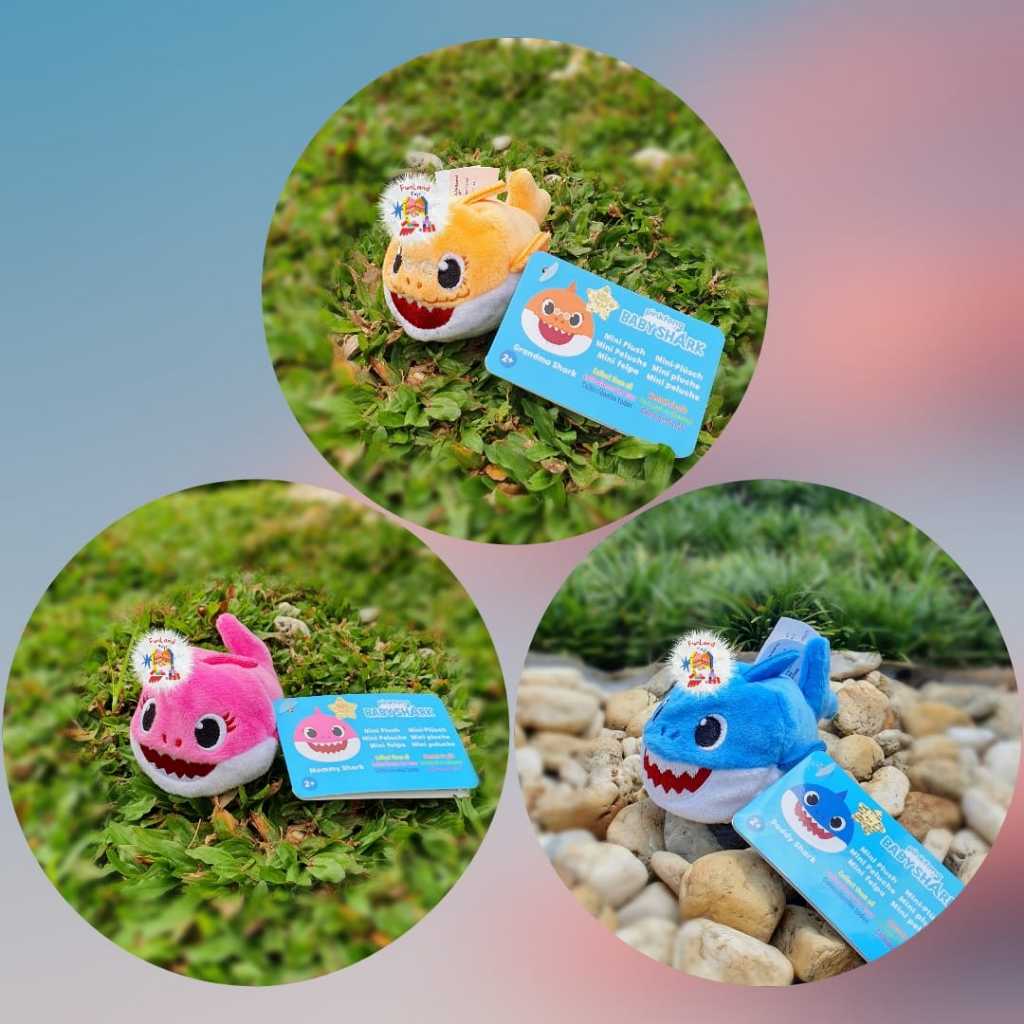 Pinkfong Baby Shark Mini Plush Doll | Shopee Malaysia